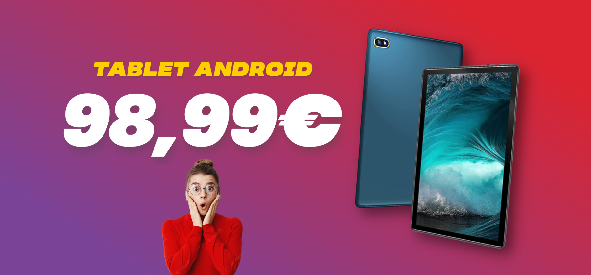 MENO DI 100€ per il tablet Android 10" GIUSTO per te | HTML.it