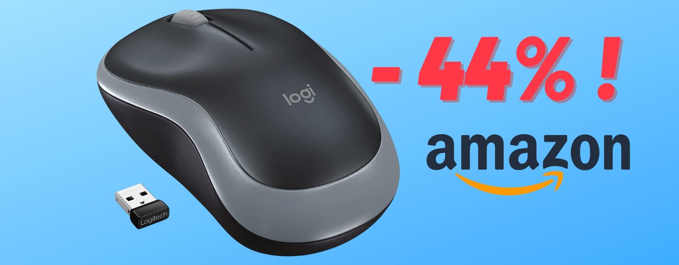 Addio ai fili a darti noie col Mouse Wireless Logitech M185 in OFFERTA ...