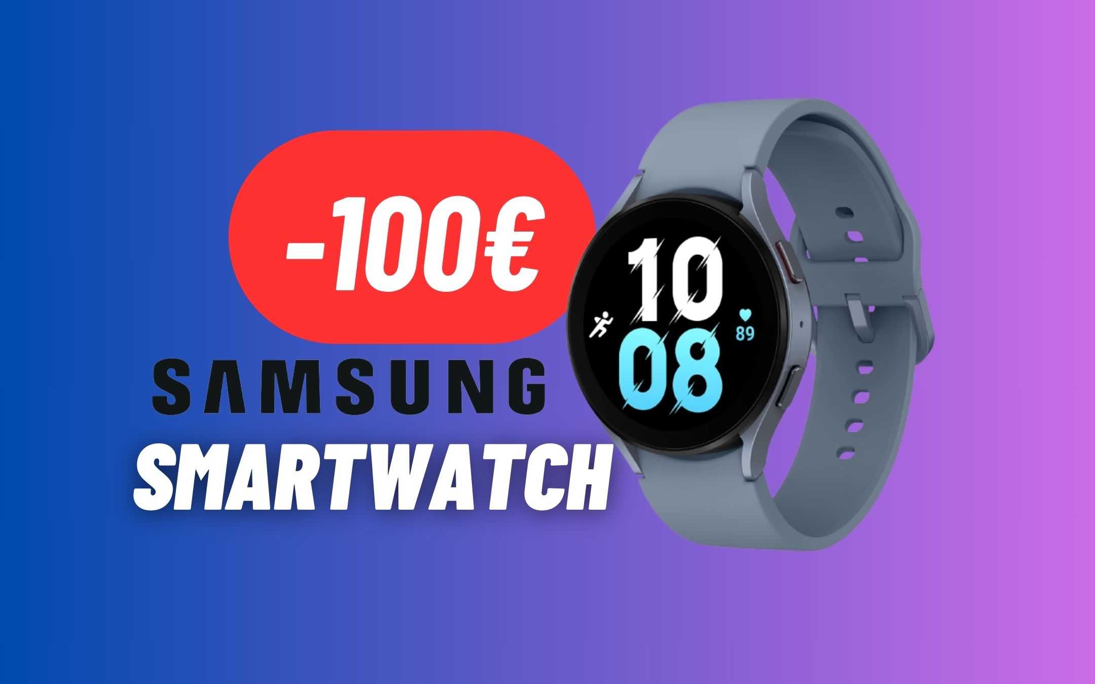 CROLLA DI 100€ il prezzo dello smartwatch Samsung Galaxy Watch 5: SUPER ...