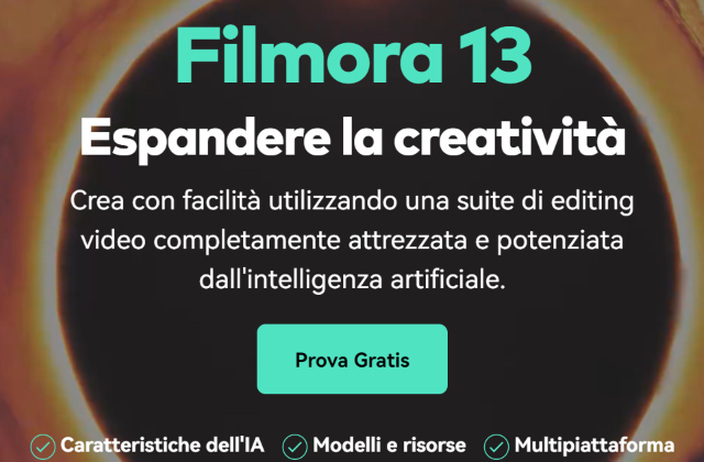 Filmora 13: nuove offerte Black Friday con sconti fino al 45% | HTML.it