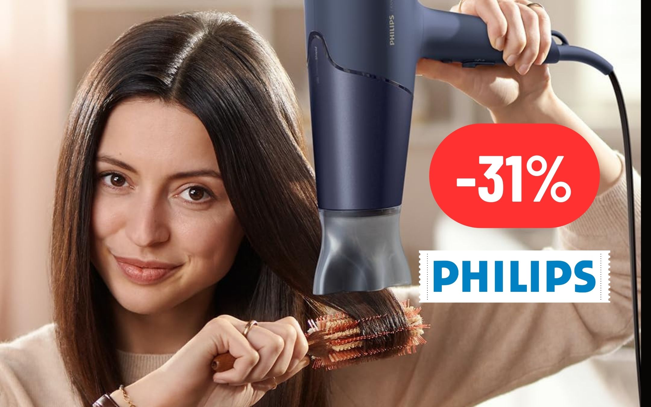 CAPELLI ASCIUTTI IN UN ATTIMO con il Phon Philips al 31% di SCONTO ...