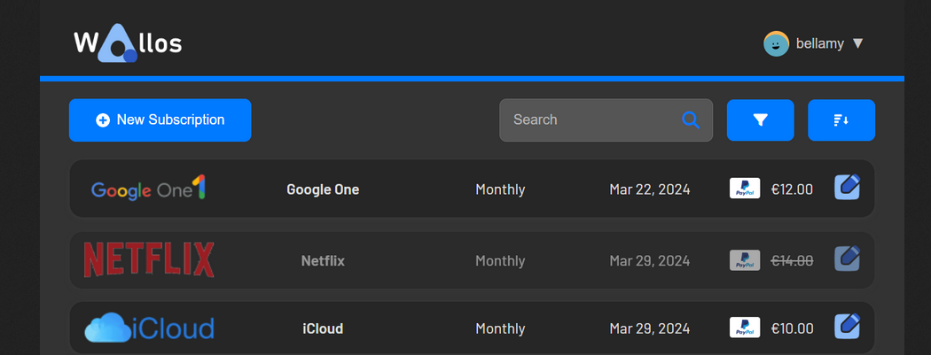 Linux: gestire servizi in abbonamento con Wallos | Linux | HTML.it