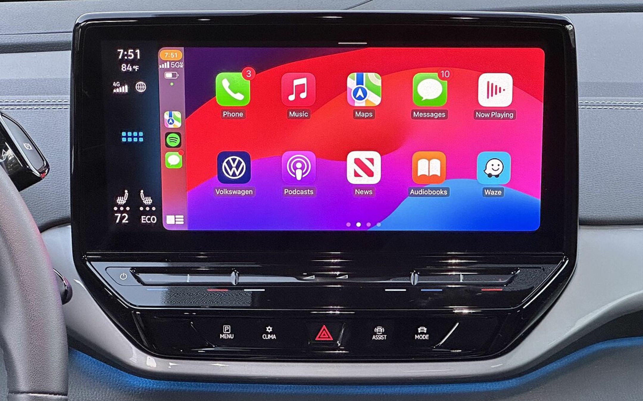 CarPlay: nuova fila di icone per adattarsi agli schemi più grandi | HTML.it